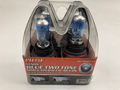 Pilot WI-9007TT Headlight Light Bulb, Xenon Blue Two Tone, 9007, Pair ...