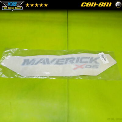 1 NEW GENUINE OEM 17 CAN-AM MAVERICK MAX 1000R XDS LATERAL DECAL ...