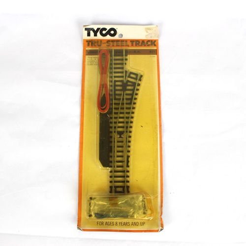 Tyco Tru-Steel Track Remote Control Switch R.H. 411 HO Gauge NOS Train ...