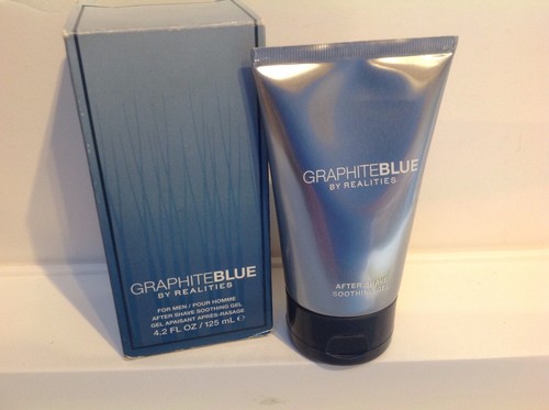 Graphite Blue By Realities 4.2oz/125ml After Shave Soothing Gel For Men ...