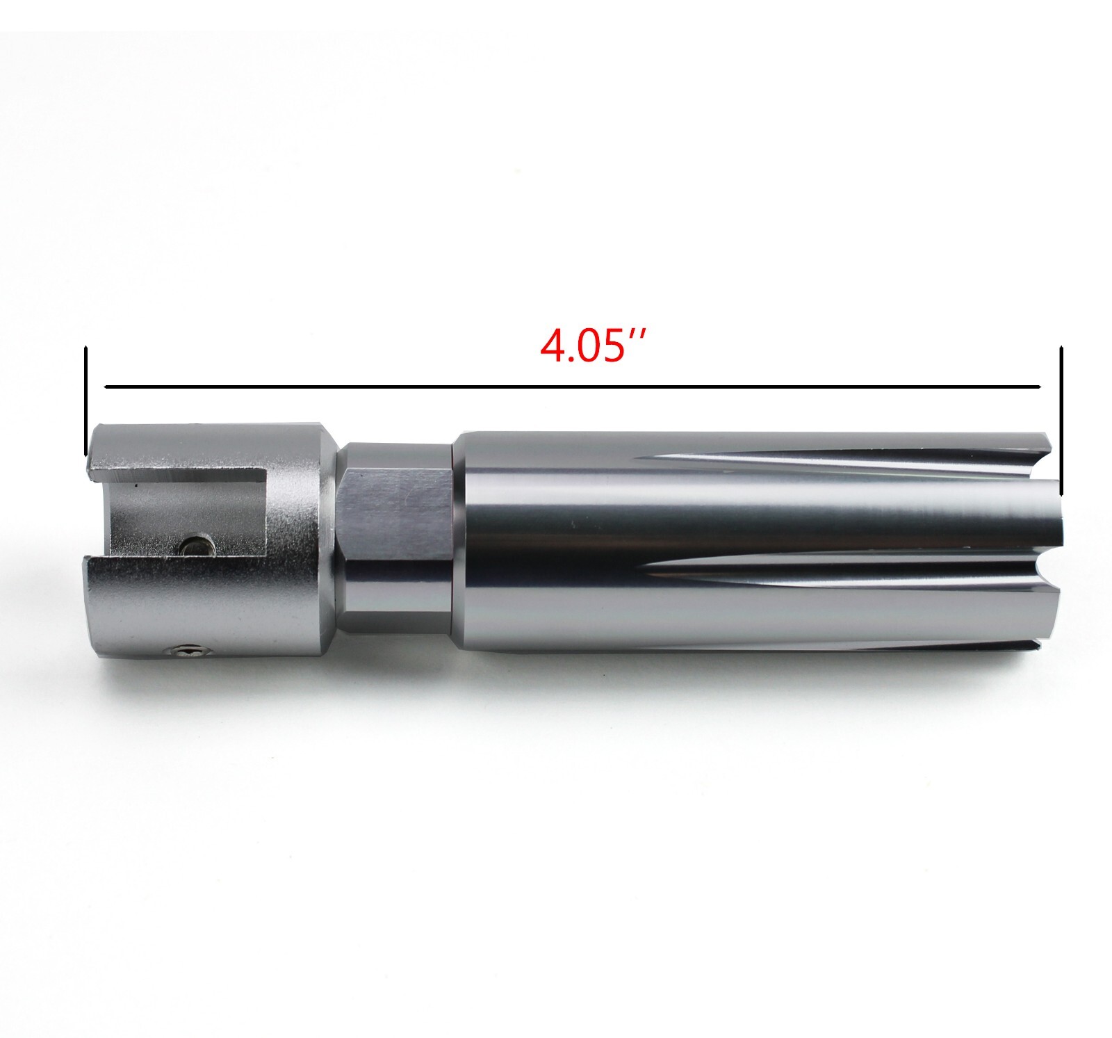 Silver Muzzle Brake/Linear Compensator Compatible with Ruger 10/22 1022 ...