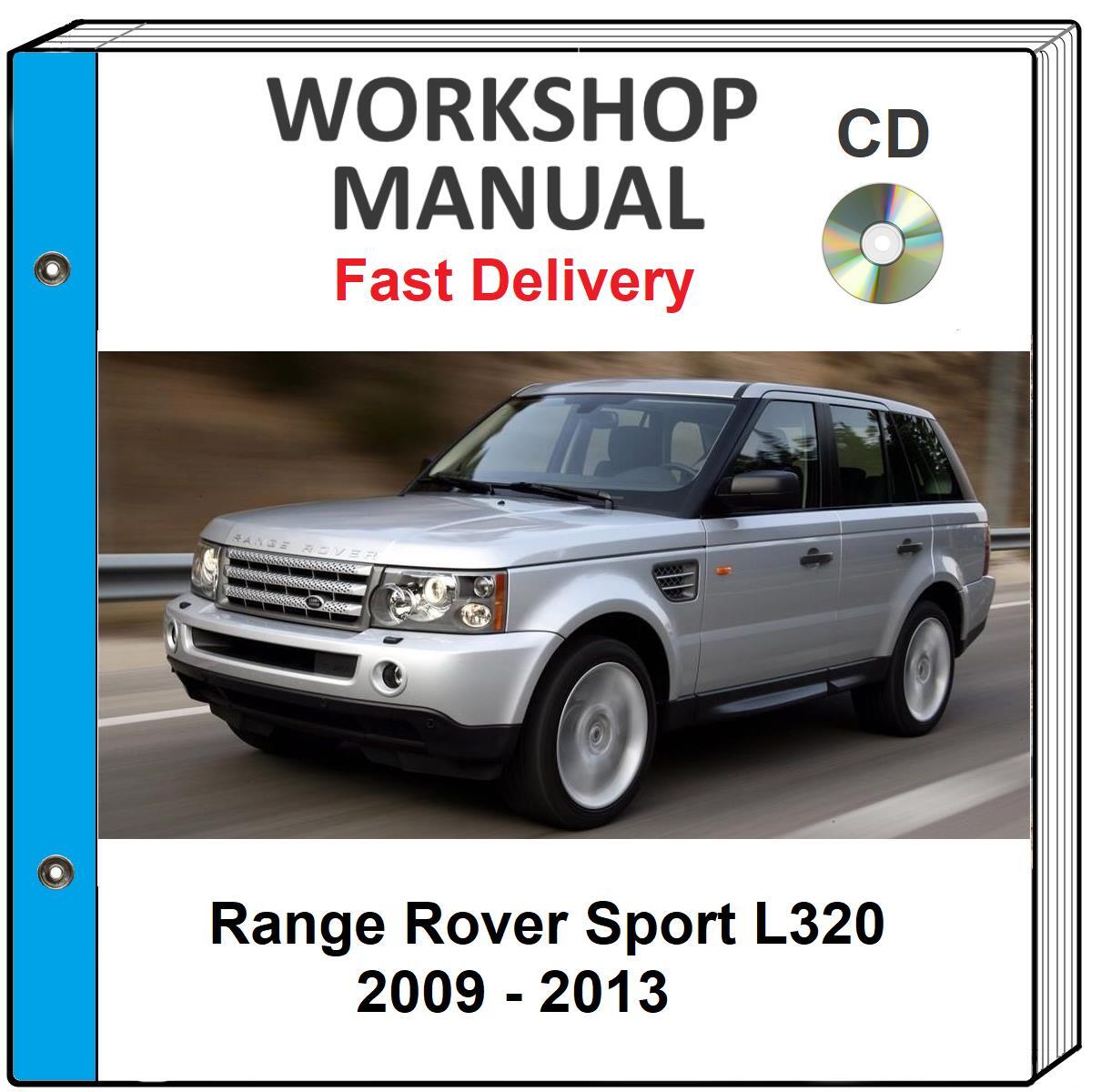 2009-2013 Land Rover Range Rover Sport Service Repair Workshop Manual ...