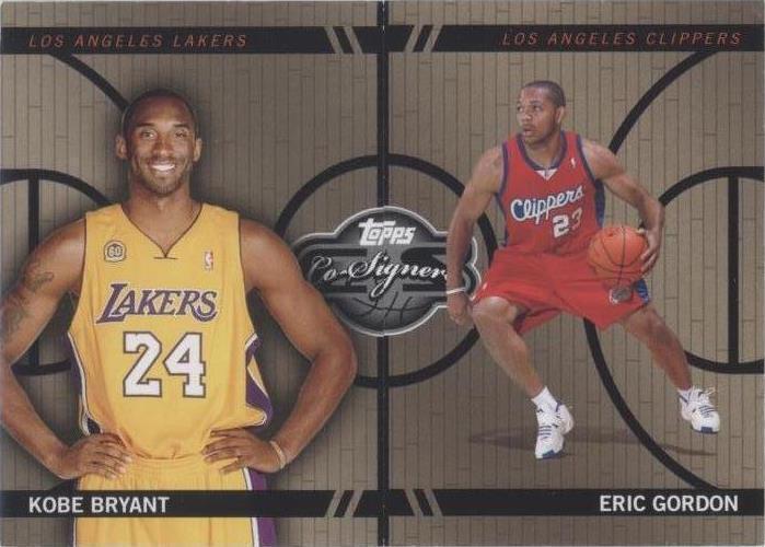 2008-09 Topps Co-Signers - Changing Faces Kobe Bryant, Eric Gordon #CF ...