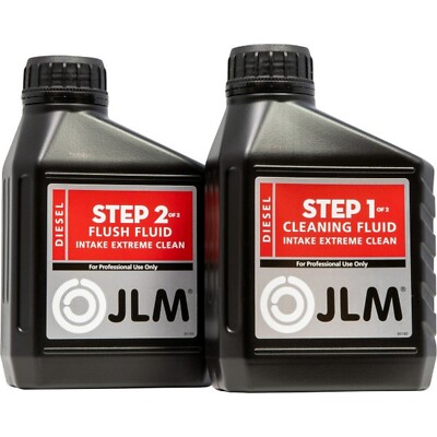 JLM Diesel Intake EGR Turbo Injector 2 Stage Cleaning Fluids - 850ml ...