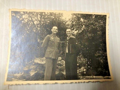 WW2 WWII German Army Military Third Reich soldier portrait photo Blk ...