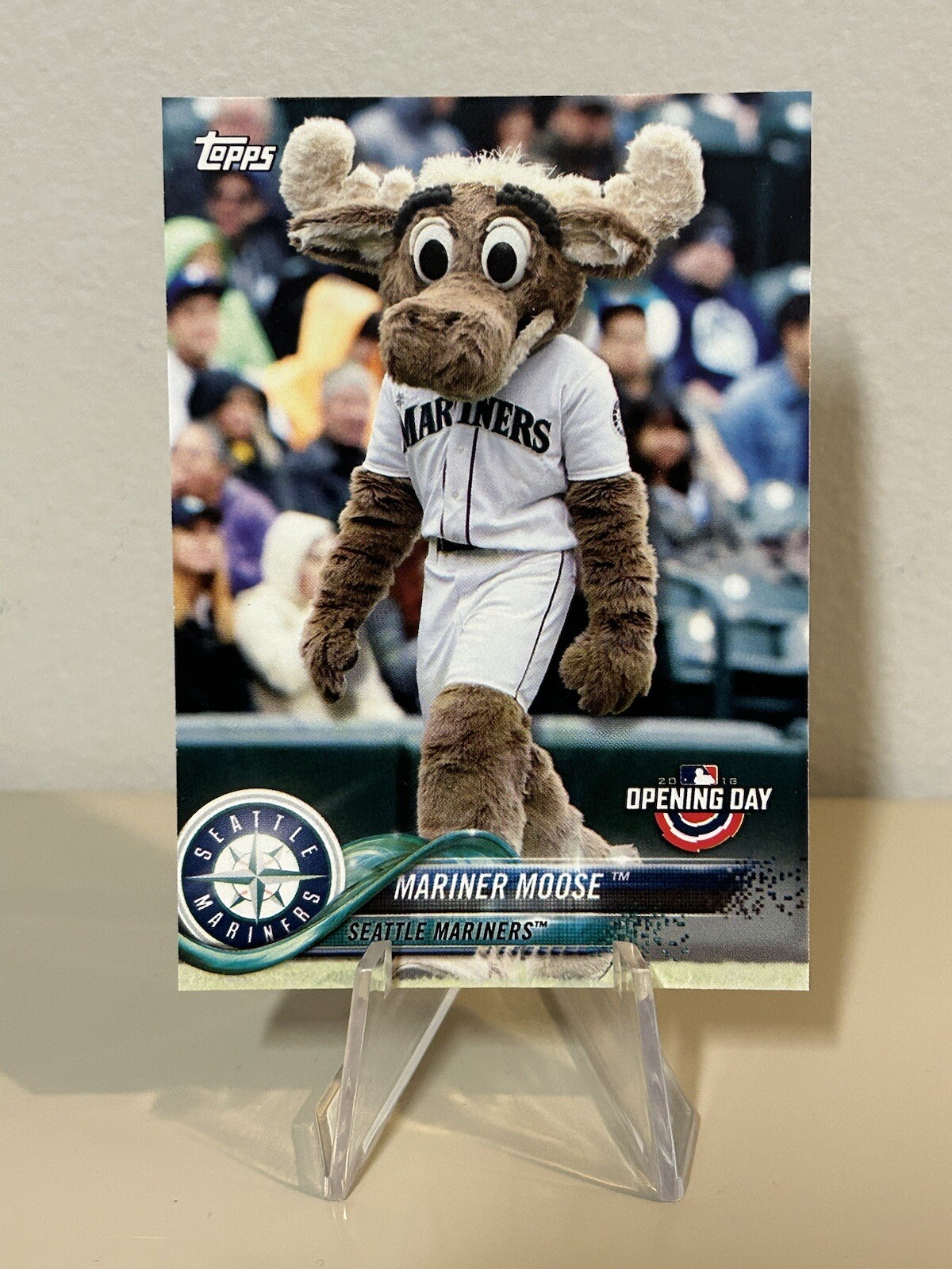 2018 Topps Opening Day Mascot Baseball Card Mariner Moose #M-21 Seattle ...