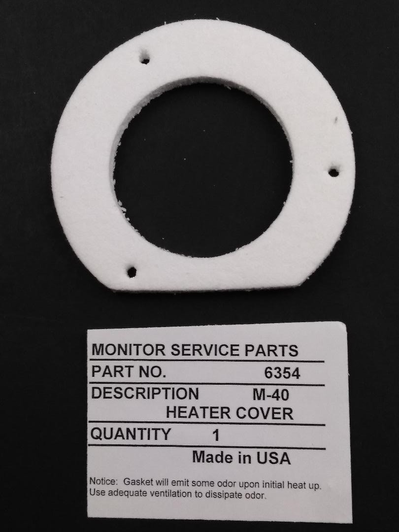 Monitor Heater Parts # 6354 Heater Cover Packing Monitor 41 Igniter ...