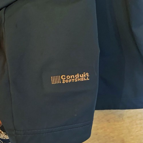 Mountain Hardwear Conduit Soft Shell Full Zip Jacket Blue Men’s Large ...