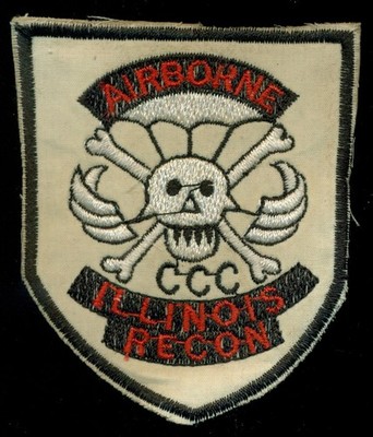 US Army Airborne Illinois Recon CCC Vietnam Patch VT-11 | eBay