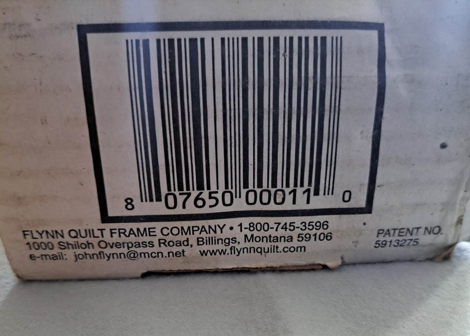 Flynn Multi Frame Quilting System New In Box 2005 Model | eBay