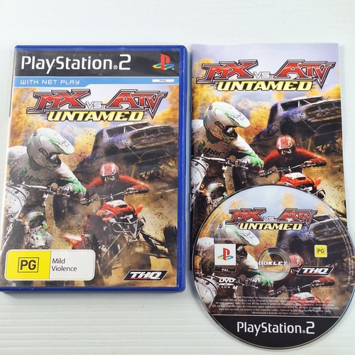 MX Vs ATV Untamed - PS2 - PLAYSTATION 2 - COMPLETE - PAL | eBay Australia