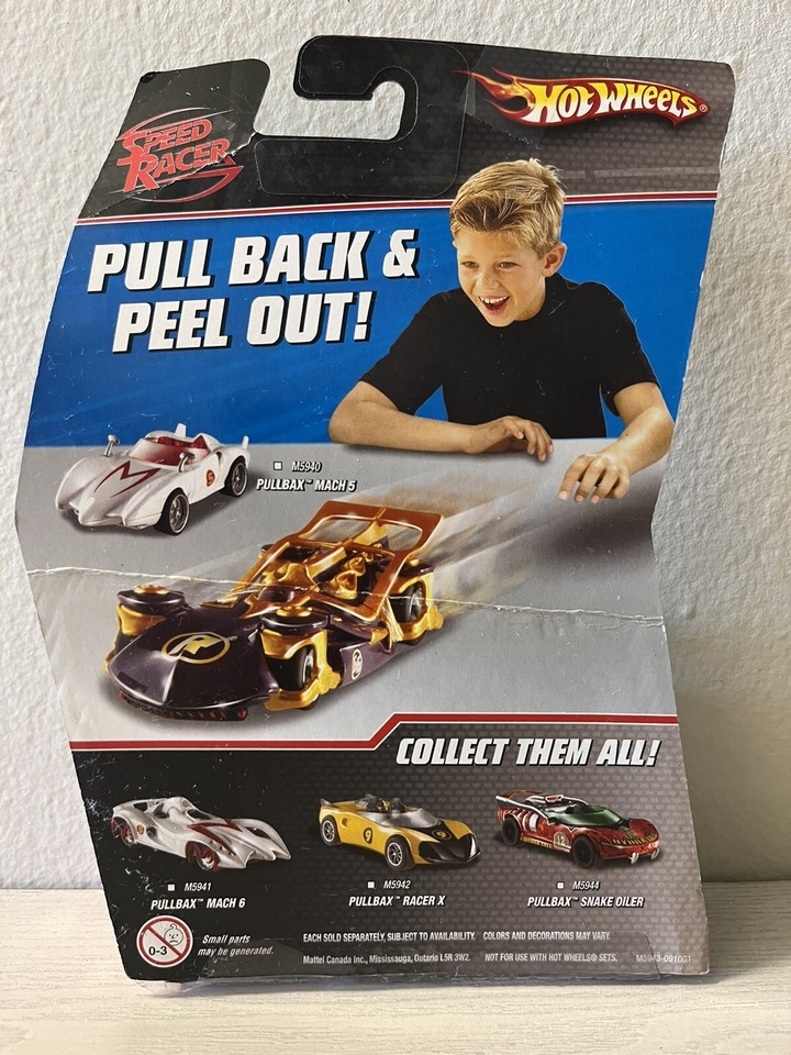 Hot Wheels Mattel Speed Racer GRX Pullbax Motor For Extra Speed M5943 ...