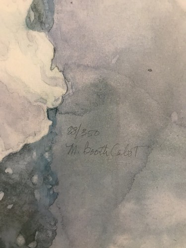 Mary Booth Cabot Iris Painting | eBay