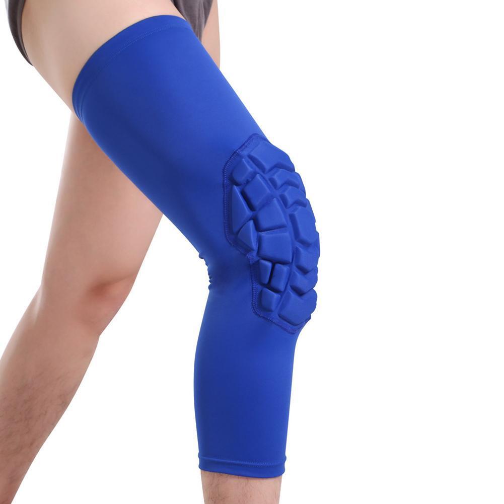 Honeycomb Basketball Knee Pad Leg Sleeve Compression Knee Brace Support ...