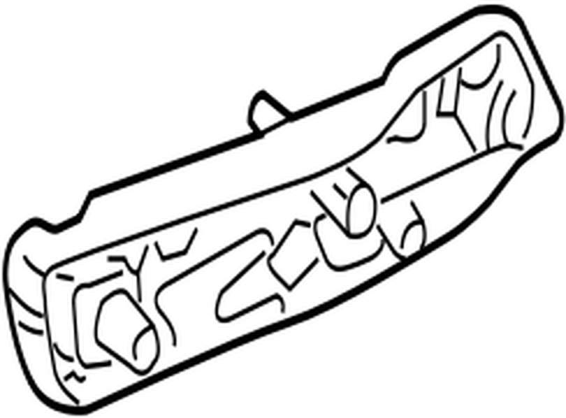 64333-48020-B0 Toyota Cover, tonneau side, rh 6433348020B0, New Genuine ...