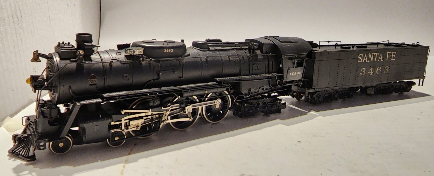 Tenshodo HO FE Hudson 4-6-4 Steam Locomotive Santa Fe #3463 | eBay