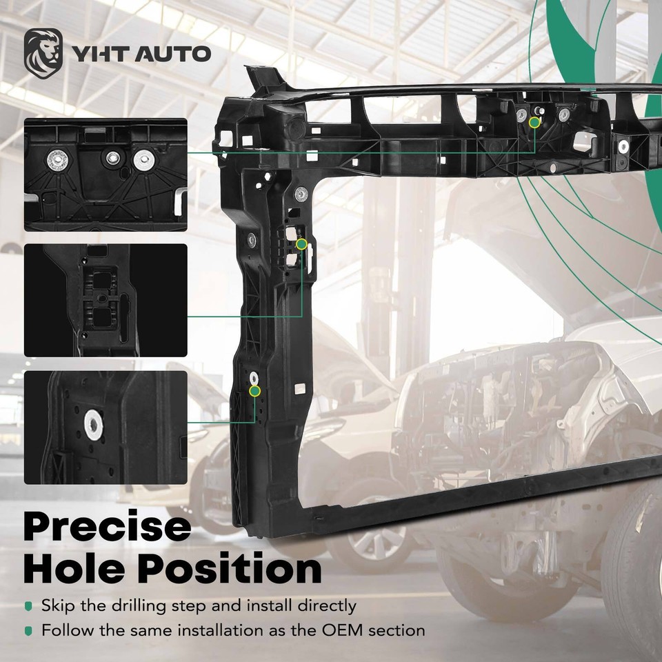 2019-2023 Volkswagen Jetta 1.4L Front Radiator Support Assembly ...