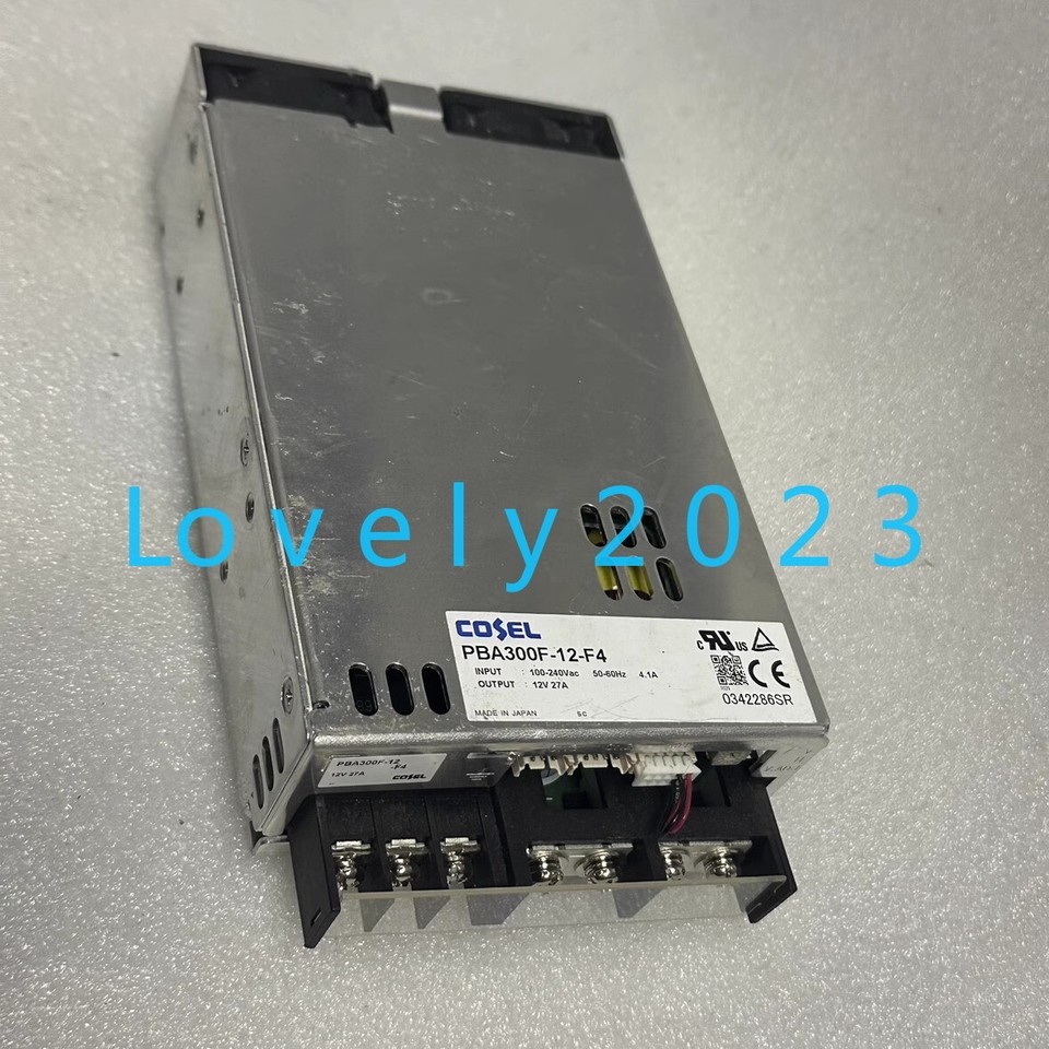 1pc used COSEL PBA300F-12-F4 Power supply 12V27A | eBay