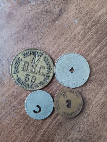 West Virginia Kentucky Coal Scrip Tokens | eBay