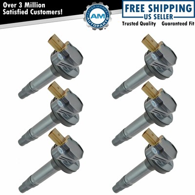 Motorcraft DG549 Engine Ignition Coil Set of 6 for Ford Lincoln 3.5L ...
