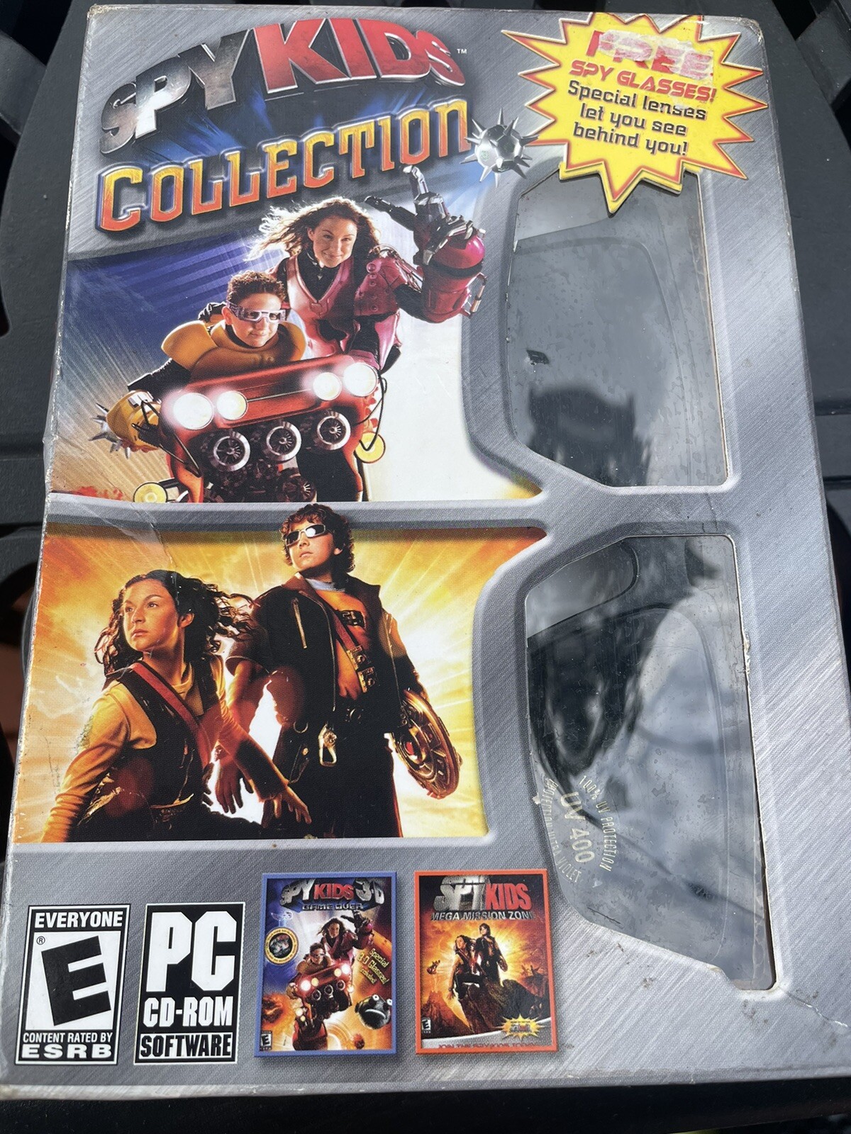 3D SPY KIDS Game Over PC CD Rom Software Vtg Free Spy Glasses | eBay