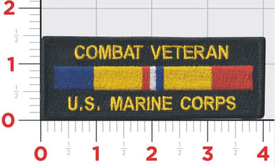 4" USMC MARINE CORPS COMBAT ACTION RIBBON MEDAL AWARD MILITARY ...