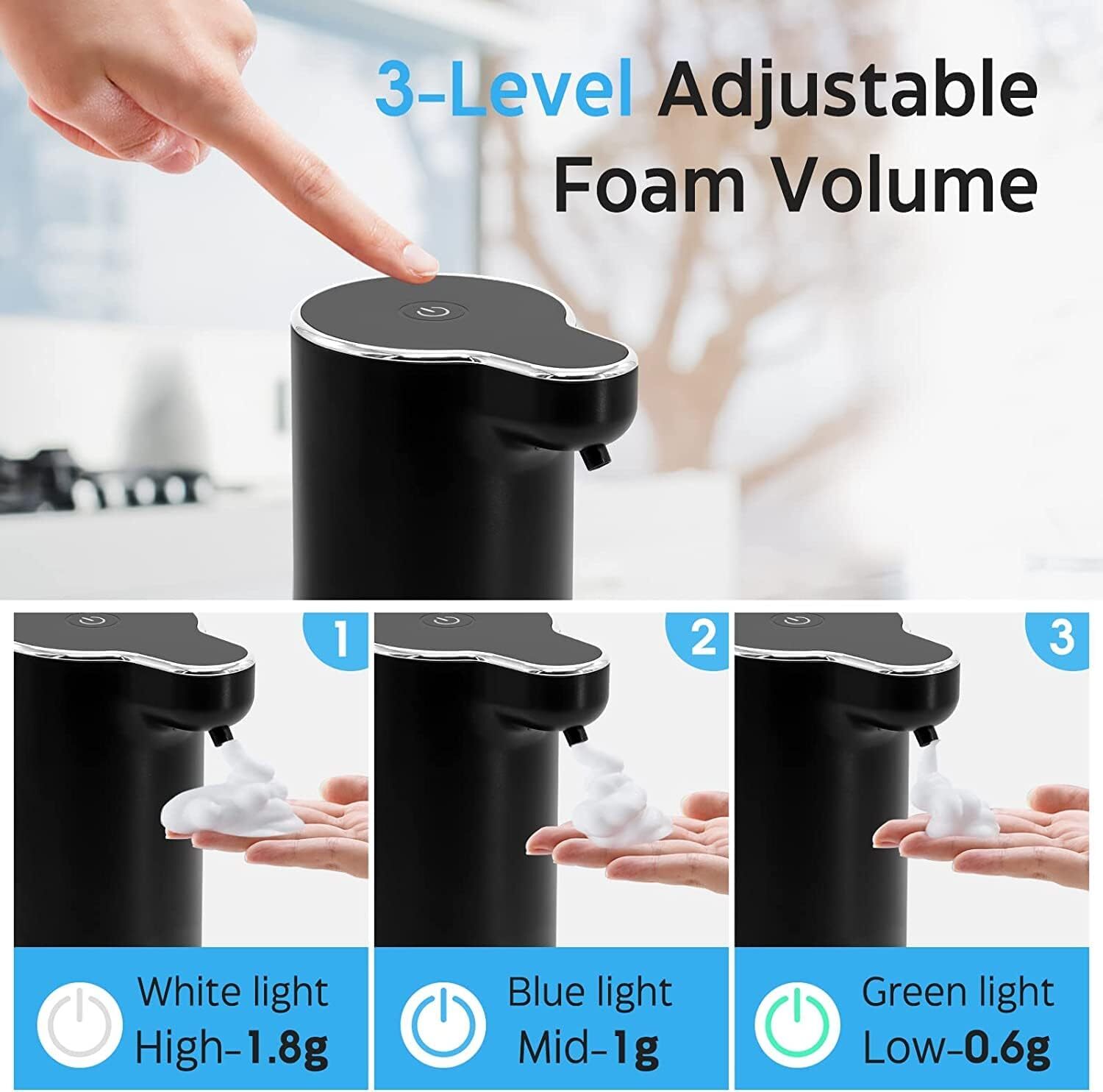 Soap Dispenser, Automatic Foaming Hand Soap Dispenser Touchless Foam ...