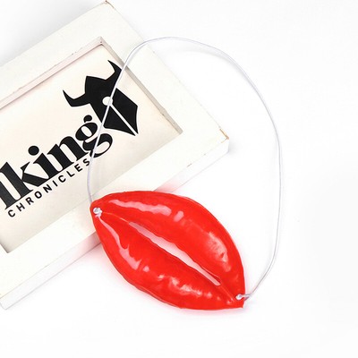 Props Jokes Sausage Red Lips Thick Big Mouth Halloween Funny Horror ...