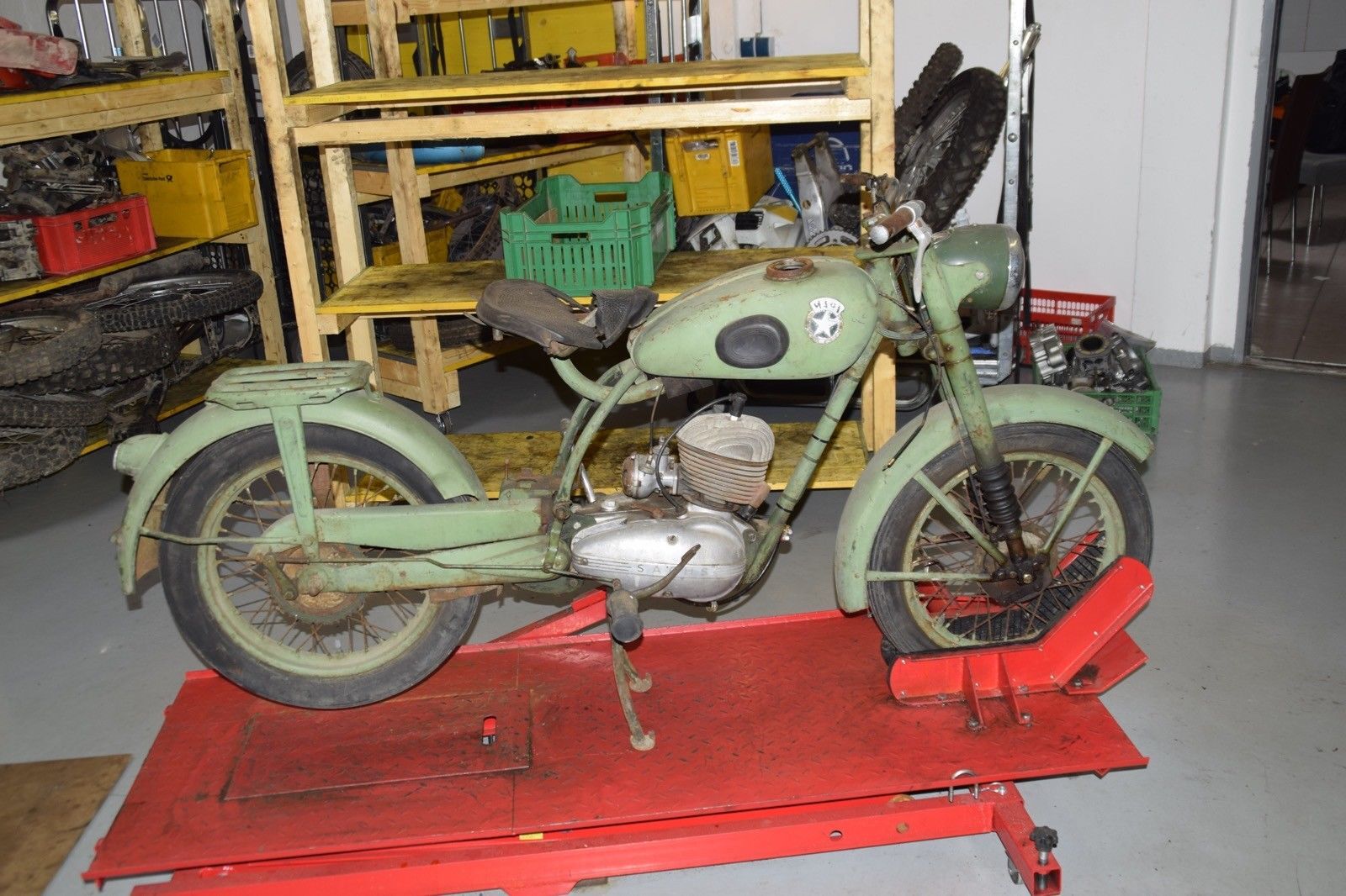 Mars-Werke Stella 150 Bj.1951 - Sachs SM 51 Kupplungsdeckel Motordeckel ...