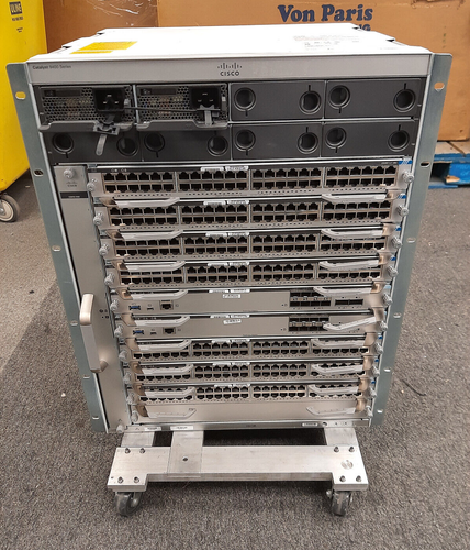Cisco Catalyst C9410R 336 Port Gigabit Switch 7x C9400-LC-48U 2x C9400 ...