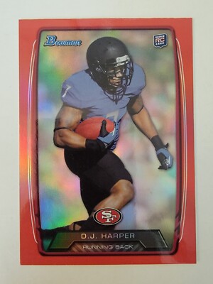 2013 Bowman Red Rainbow Foil Rookie #167 D.J. Harper /199 (RC) | eBay