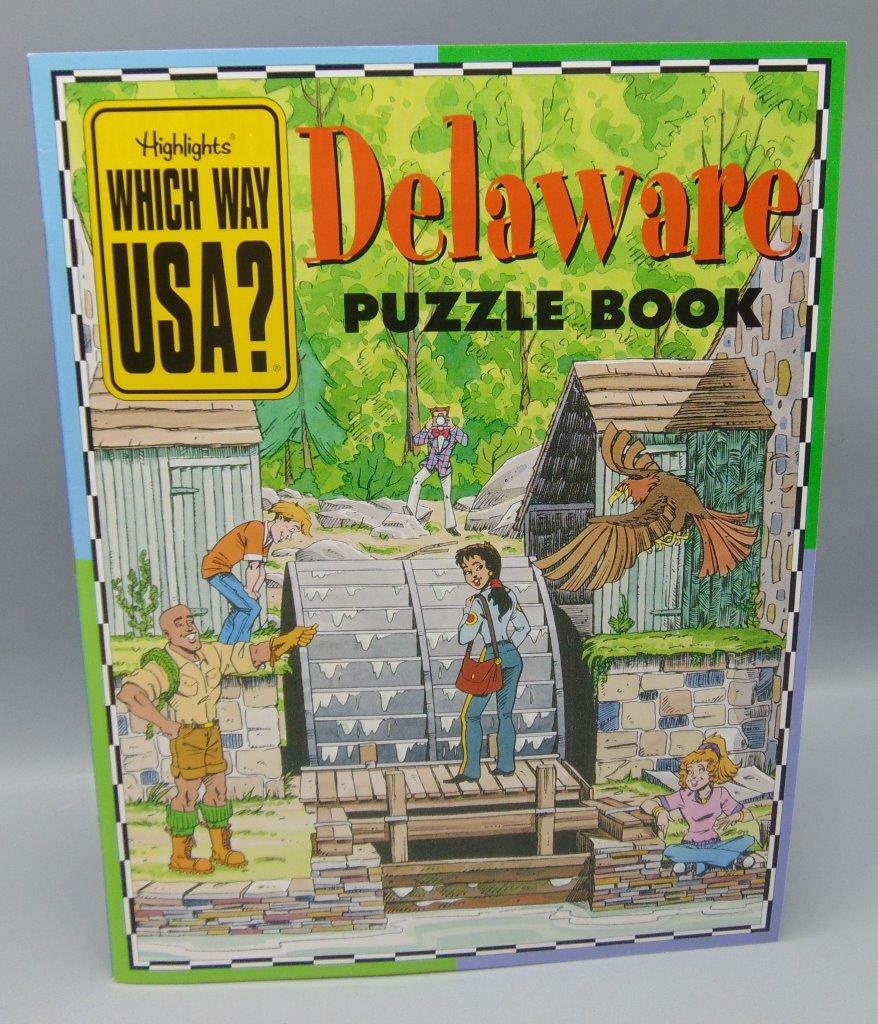 Highlights Which Way USA? Delaware Puzzle Book With Map | eBay