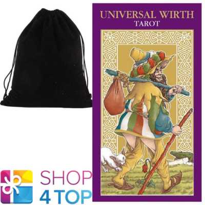 UNIVERSAL WIRTH TAROT DECK CARDS ESOTERIC TELLING LO SCARABEO WITH ...