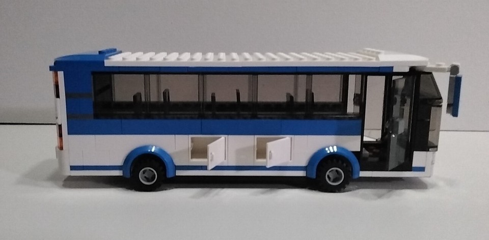 LEGO 8404 City Public Transport Station City Bus Only - Custom Color ...