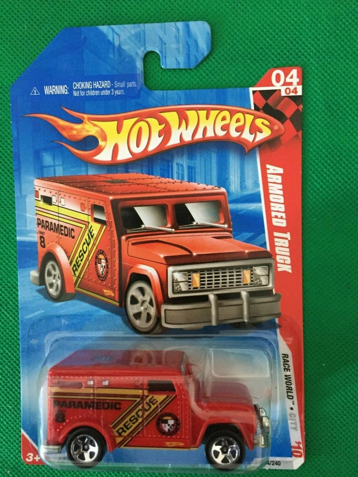 2010 Race World CITY '10 Hot Wheels ARMORED TRUCK #4 of 4 B131 | eBay