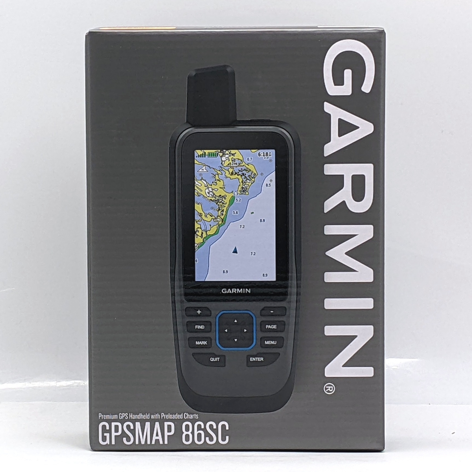 Garmin GPSMAP 86SC Premium Handheld GPS with Preloaded Charts 010-02235 ...