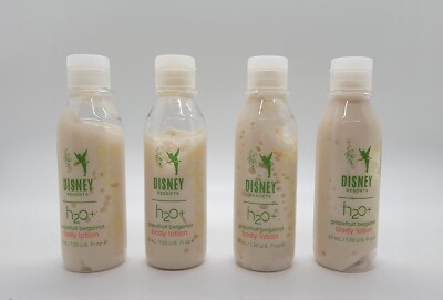 LOT 4 Disney Resort H2O+ Grapefruit Bergamot Body Lotion 1.25oz ea ...