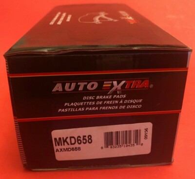 NEW Disc Brake Pads AXMD658 MKD658 Auto Extra Semi-Metallic NOS Great ...