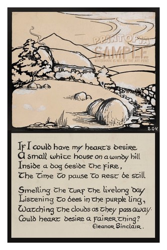 Heart's Desire (1935) Eleanor Sinclair + Sheila Fitzgerald * Art Print ...