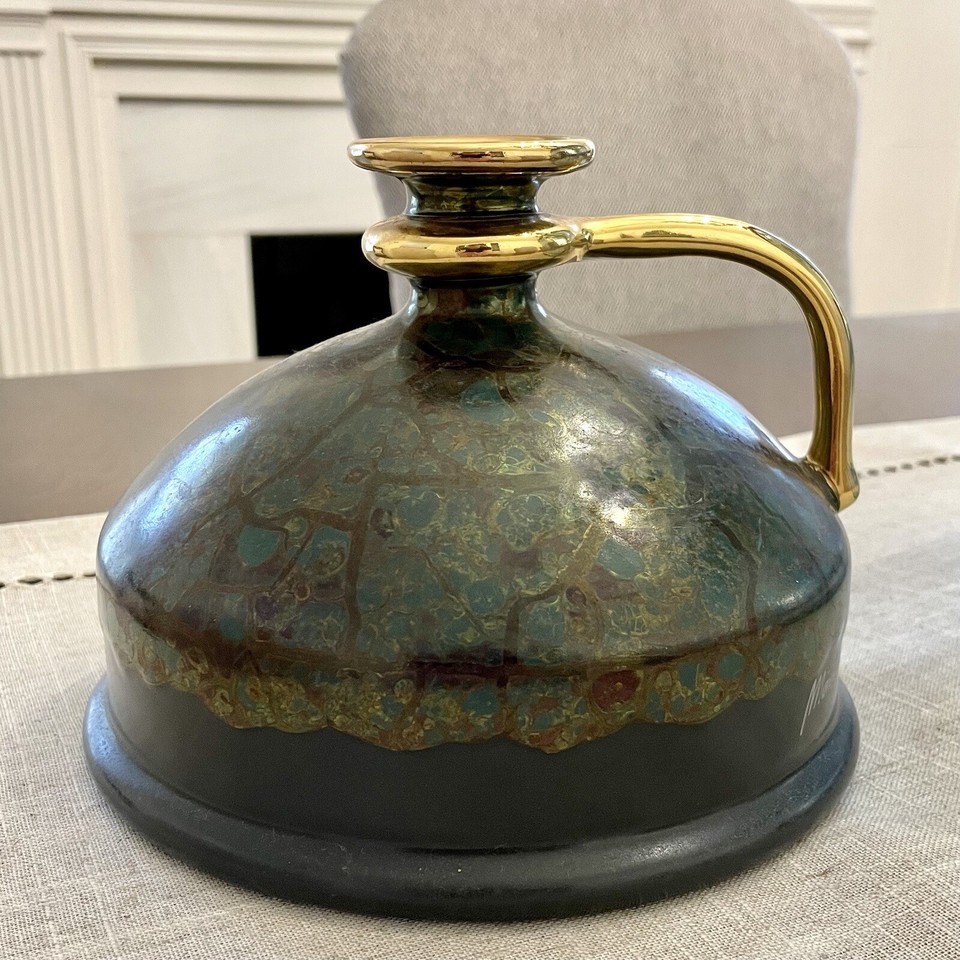 Vintage Julio Montesinos Signed Vase Yapacunchi Ceramica Ecuadorian ...