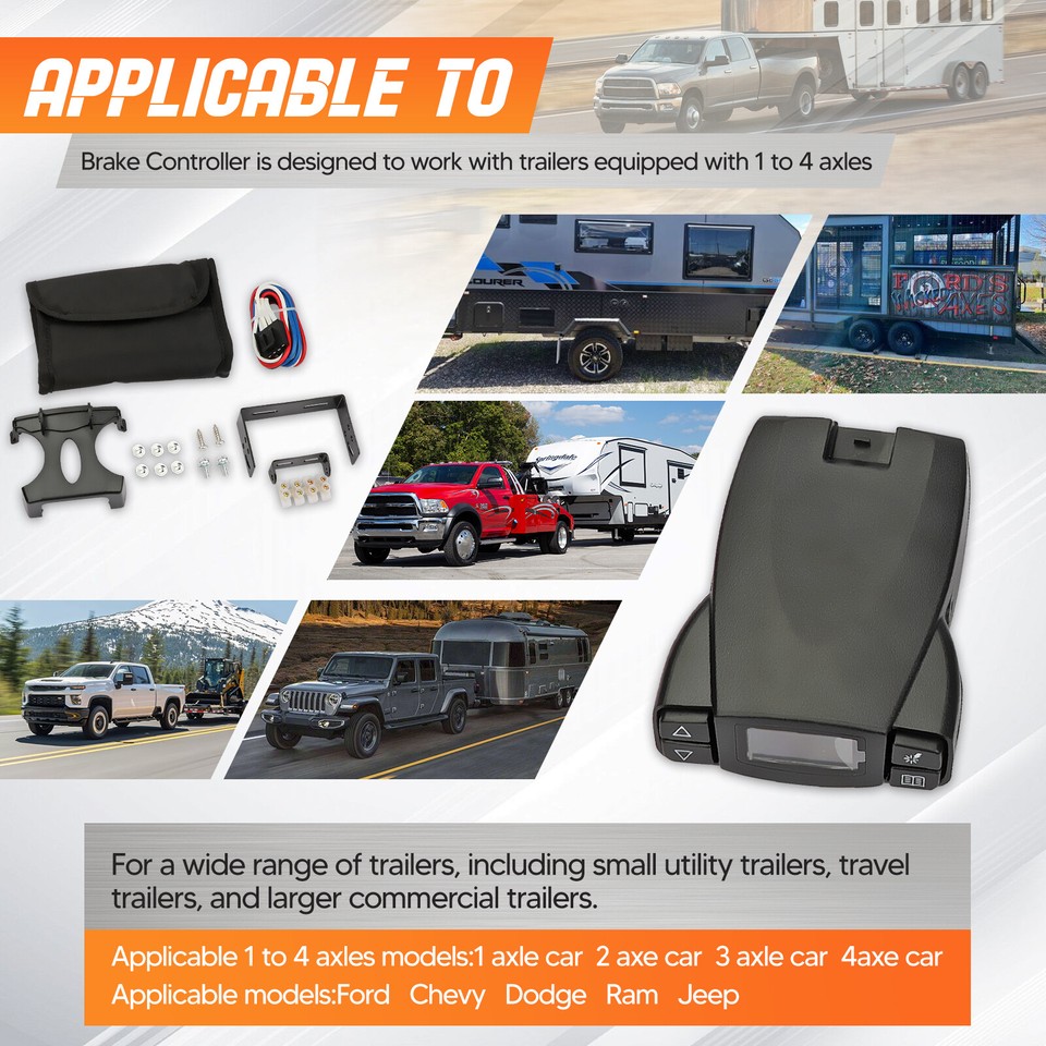 For Tekonsha P3 Prodigy Electric Trailer Brake Control Module ...