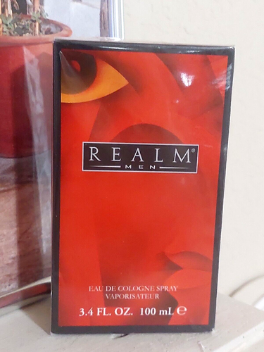 Realm for Men Eau de Cologne Spray 3.4 fl oz 100 ml New in Box ...