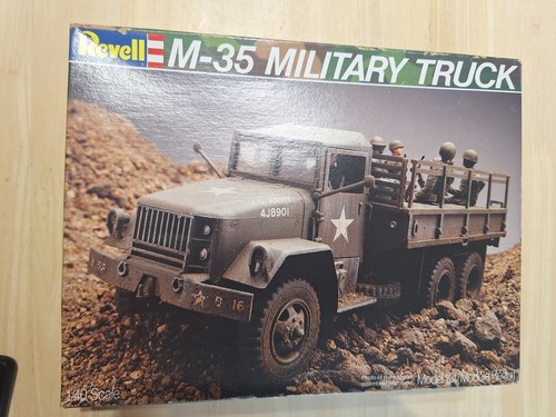 Revell 1/40 scale US Army M-35 Military Truck Model Kit | eBay