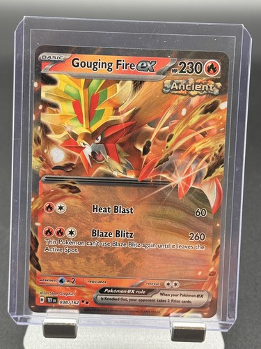 Gouging Fire ex - 038/162 Temporal Forces Double Rare Pokemon - NM/MINT ...