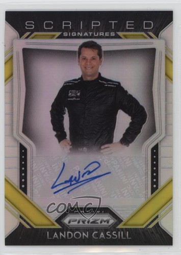 2020 Panini Prizm Scripted Signatures Landon Cassill #SS-LC Auto | eBay