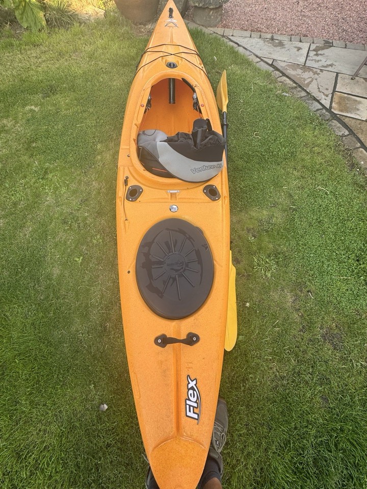 Venture Flex 11 kayak with skeg, ample storage and a paddle | eBay UK