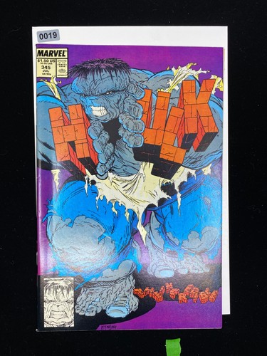 Incredible Hulk #345 | Todd McFarlane | Marvel 1988 | Grey Hulk | Joe ...