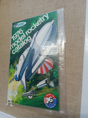 Estes Flying Model Rocket Catalog 1976 No.761 EX Shape Rocketry | eBay