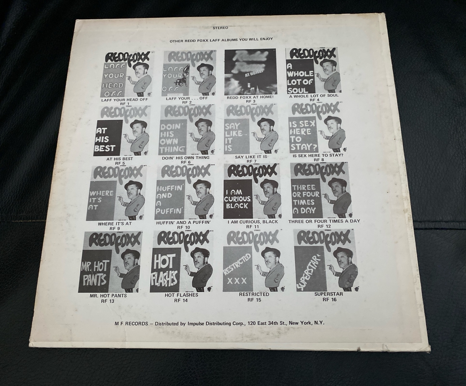 RED FOXX - SPOKEN WORD COMEDY THE BEST OF REDD FOX - VINYL LP EX | eBay.de