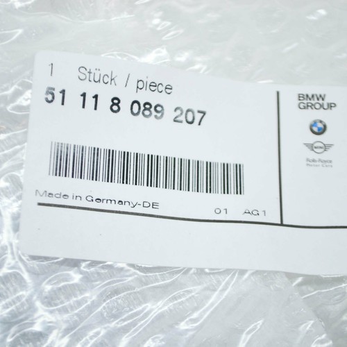 NEW BMW 3 G20 FRONT M BUMPER LEFT PDC GRILLE TRIM 51118089207 ORIGINAL ...